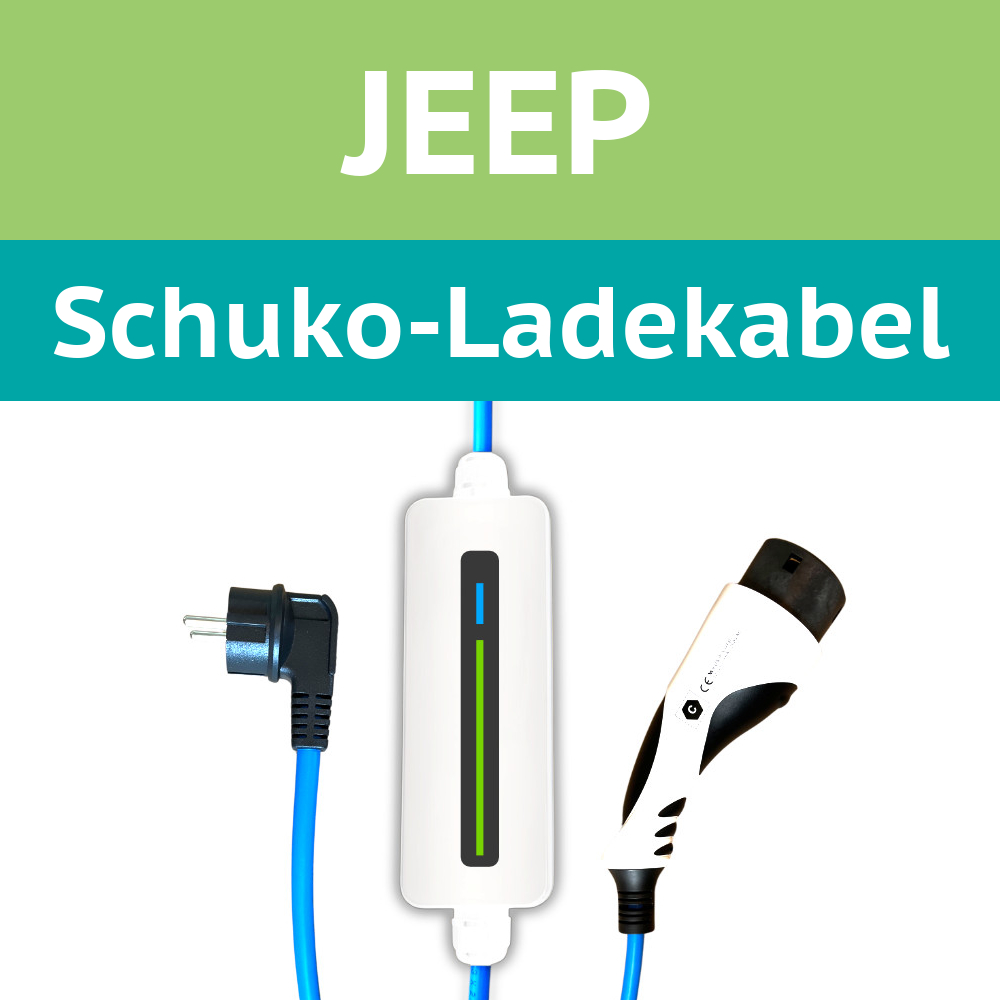 Jeep Ladekabel für die normale Steckdose | e-mobileo